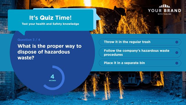 Multi-Choice Quiz Template – Learning Made Fun